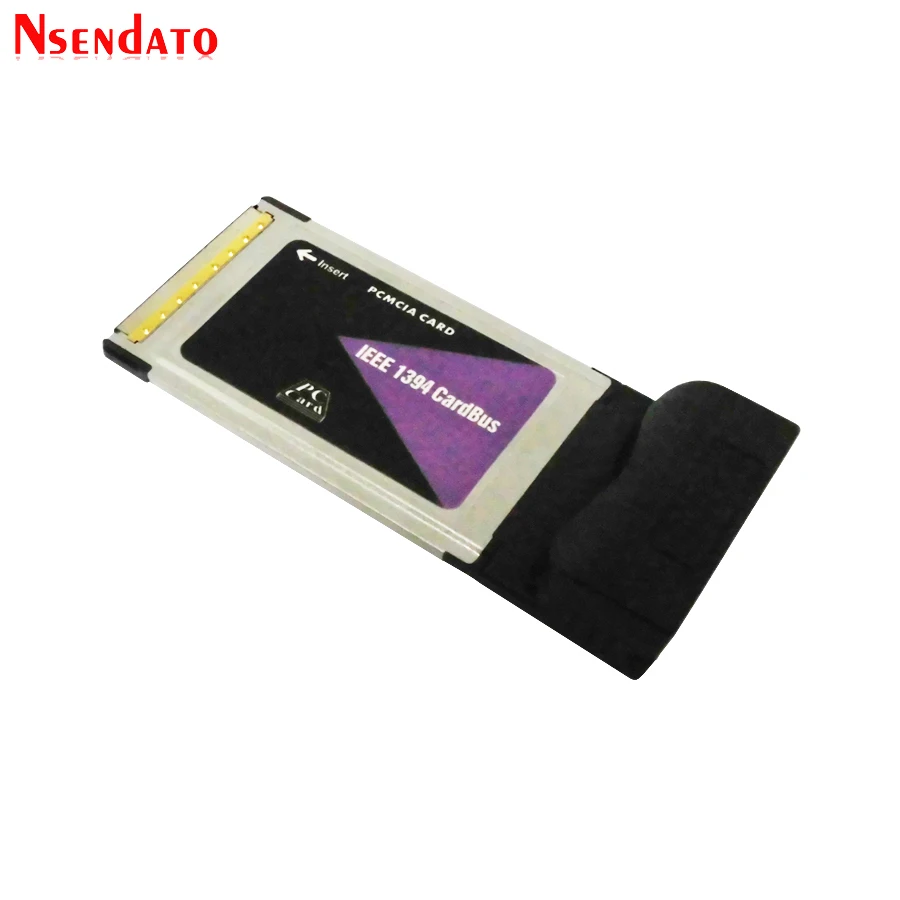 3 Port 6 Pin IEEE 1394 CardBus PCMCIA Card For Digital Camera DV ...