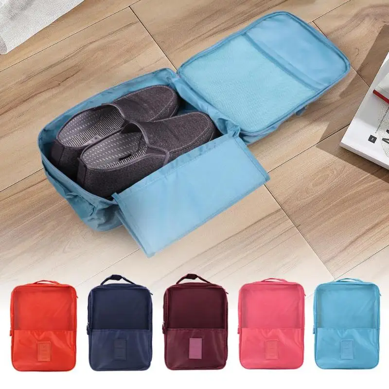 Multifunctional Foldable Shoes Storage Bag Travel Handbag Portable Shoe ...