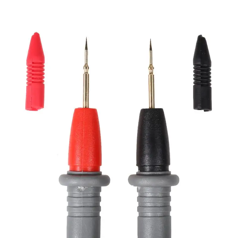 1 Pair Multimeter Probe Test Leads Needle Tip Pin Digital Oscilloscope ...