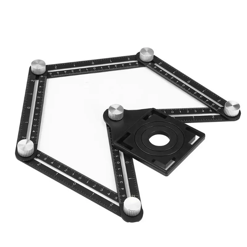 Multi Template 6 Folding Angle Rulers Measuring Tool Angle Ruler with ...