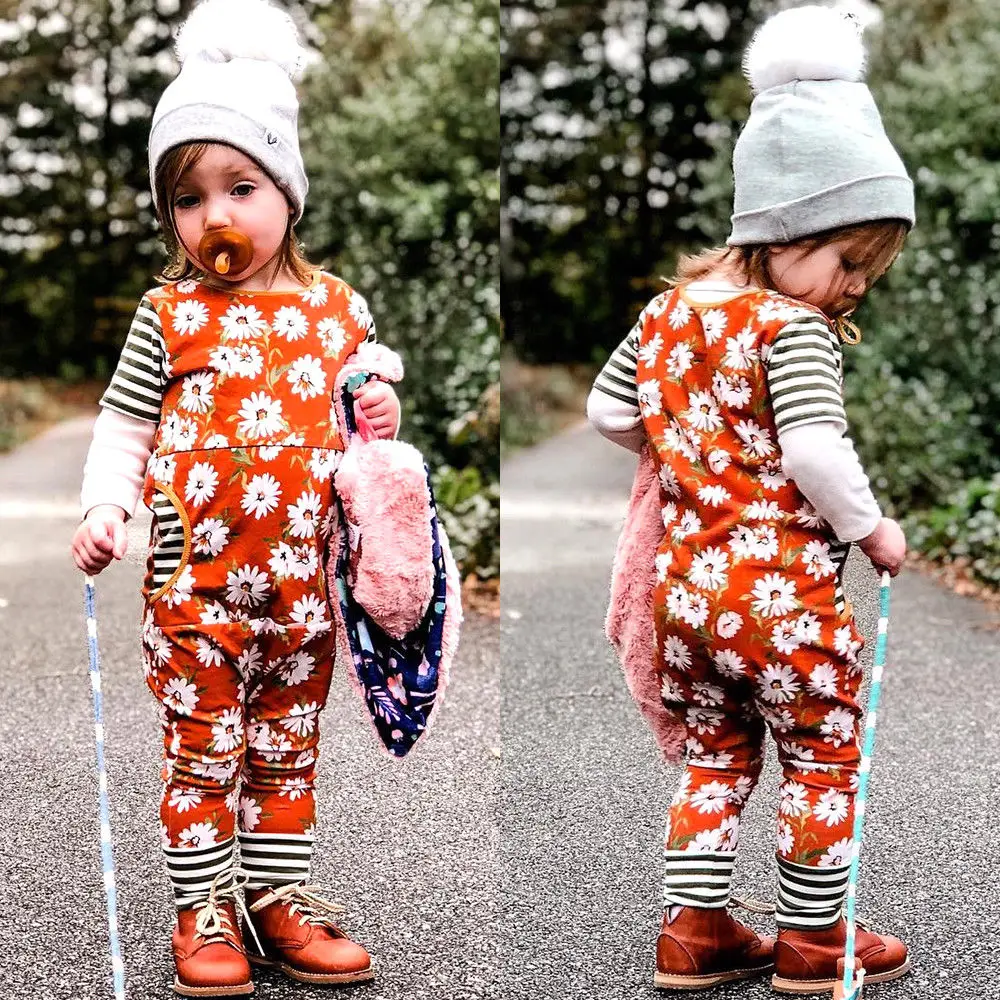 2019 Newest Style Cute Newborn Baby Girl Spring Summer Autumn Clothing ...