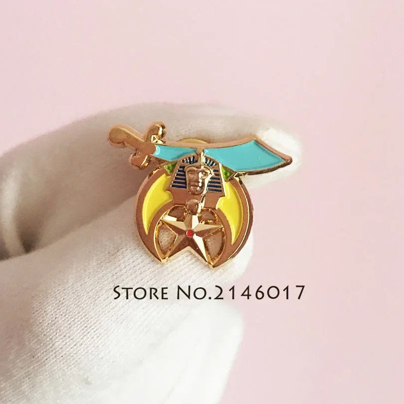 100pcs Masons Shrine Pins and Badge Masonic Scimitar Shriner Freemason ...