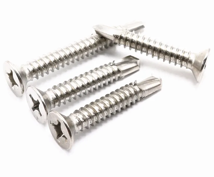 M4.2 M4.8 M5.5 대형 플랫 헤드 셀프 태핑 나사 드릴링 테일 스크류 410 스테인레스 스틸|나사| - AliExpress