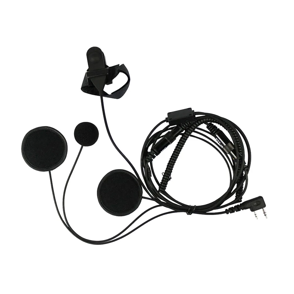 FULL Full Face Moto Motorcycle Bike Helmet Earpiece Headset Mic ...