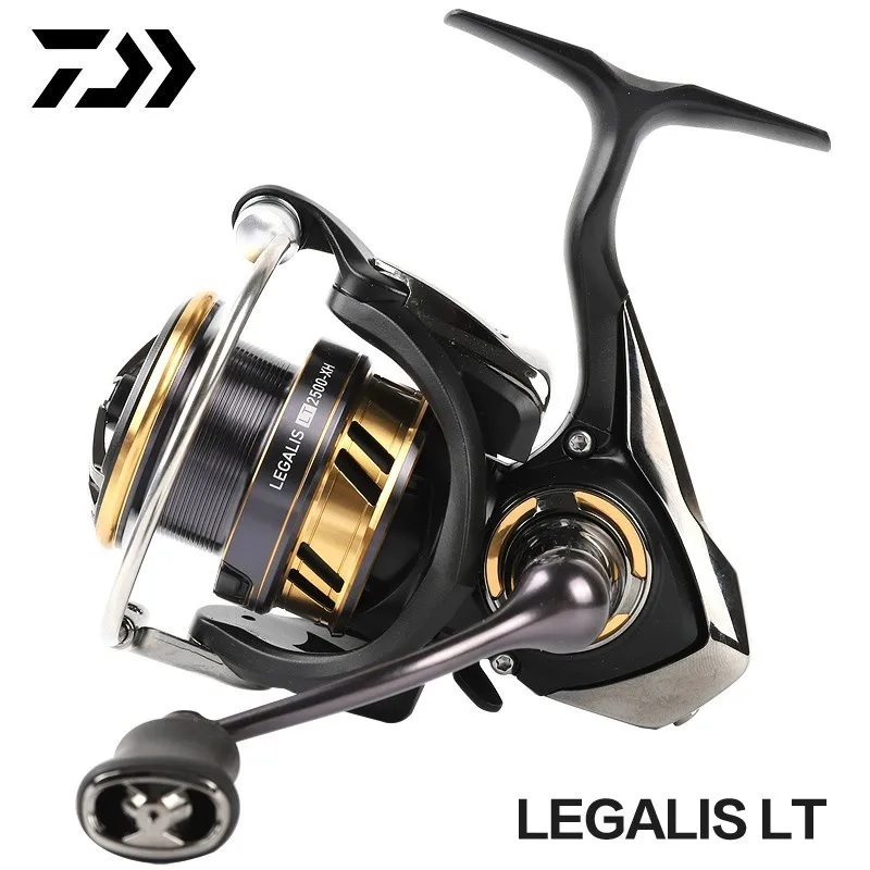 Daiwa carrete de pesca giratorio Legalis Lt 1000 6000, señuelo de baja alta y dos velocidades, 5 ...
