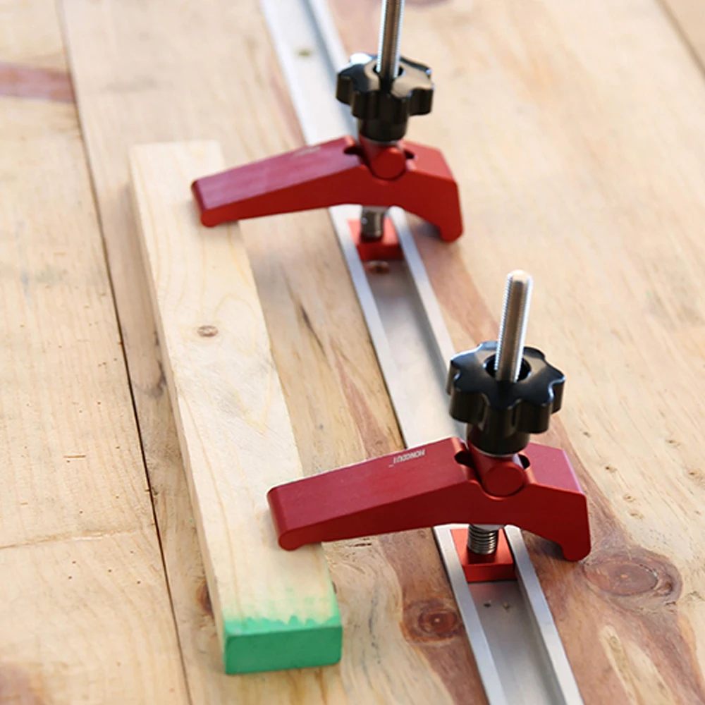 Clamp Aluminum Alloy Quick Acting Hold Down Clamp T-slot T-track Clamp ...