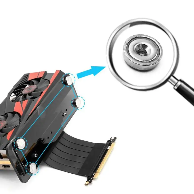 Graphics Cards Stand DIY ATX case PCI-E external built-in kickstand ...