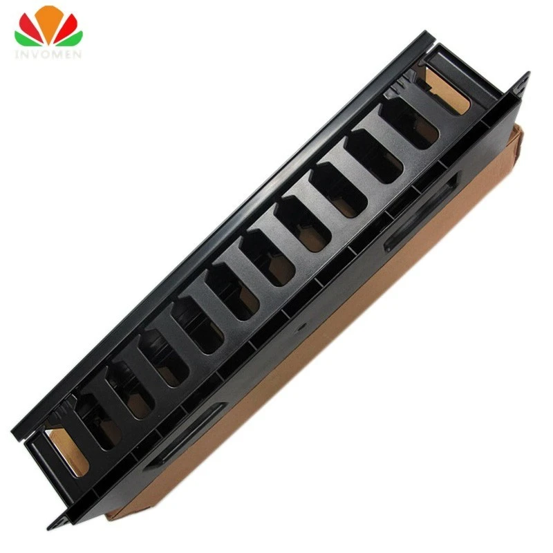 19" Cabinet 2u Network Rack Cable Management 12 Stalls Plastic Frame ...