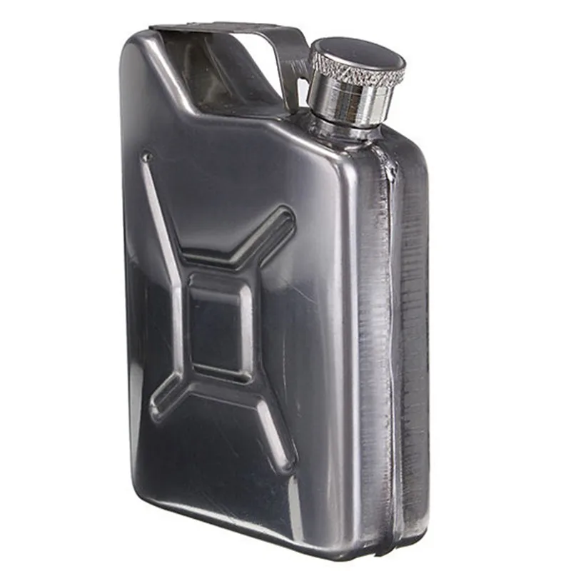 Mini Stainless Steel 5oz Hip Flask Liquor Whiskey Alcohol Fuel Gas ...