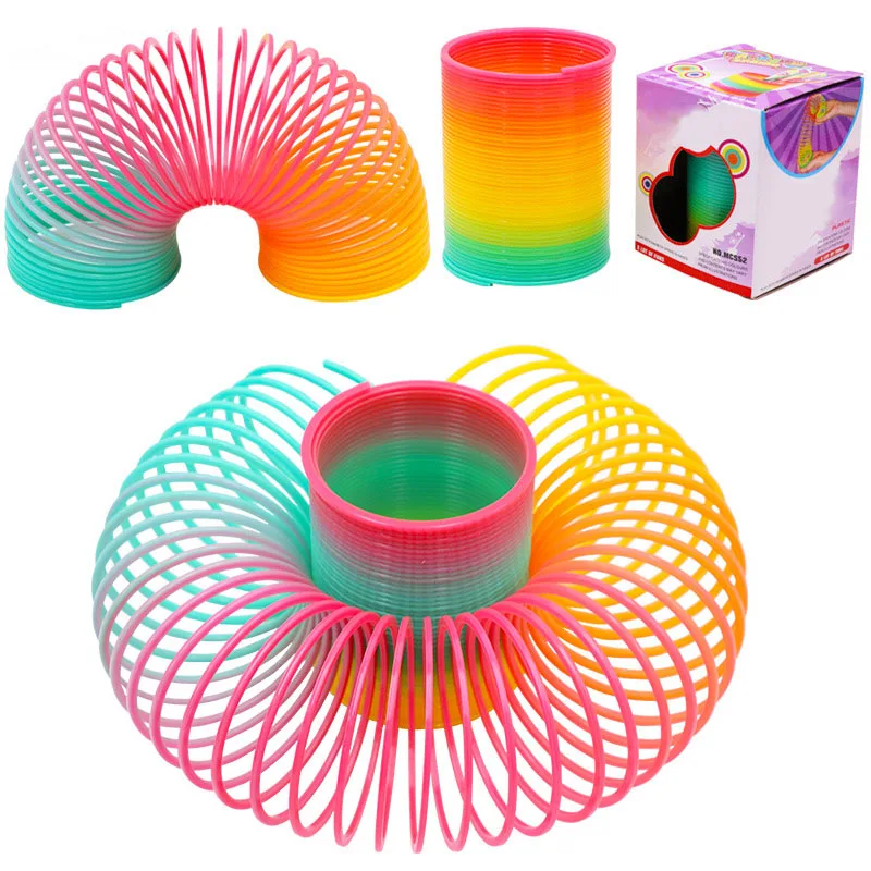 Волшебные фокусы пластикова пружина эластичное кольцо детская игрушка ...