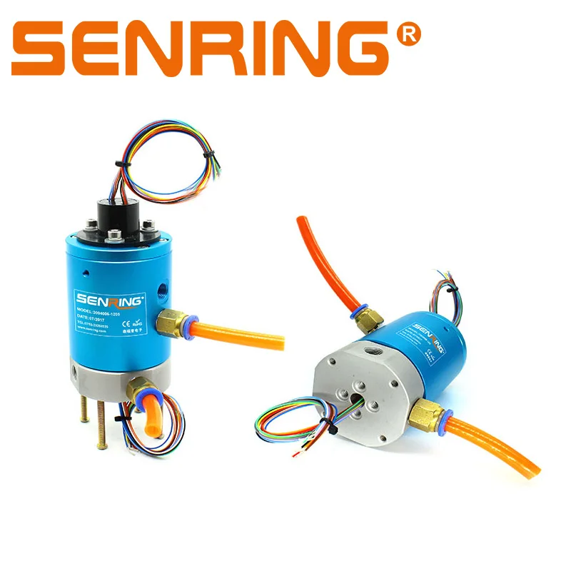 4-Passages-Rotary-Unions-joints-12-Wires-5A-Signal-Transmitter-Slip ...