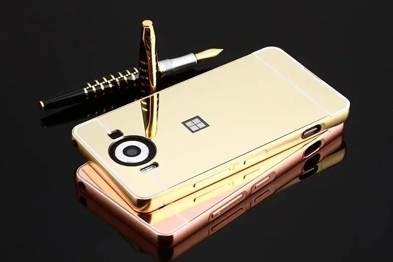 Mirror Case for Nokia lumia 630 925 830 930 1320 1520 Metal Aluminum ...