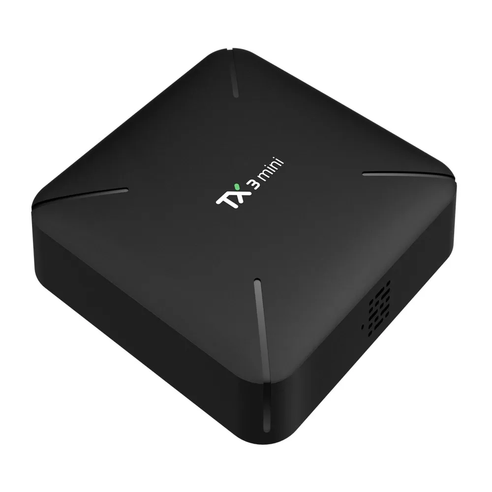 4K Smart TV BOX Android 7.1 TX3 MiNi H Amlogic S905W Quad Core Set top ...