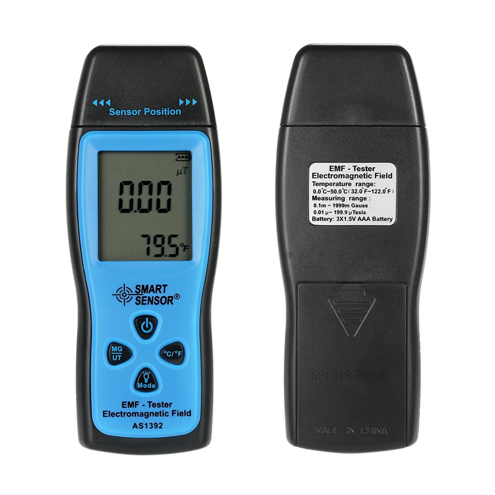 SENSOR inteligente AS1392, Detector de radiación Nuclear, medidor LCD ...