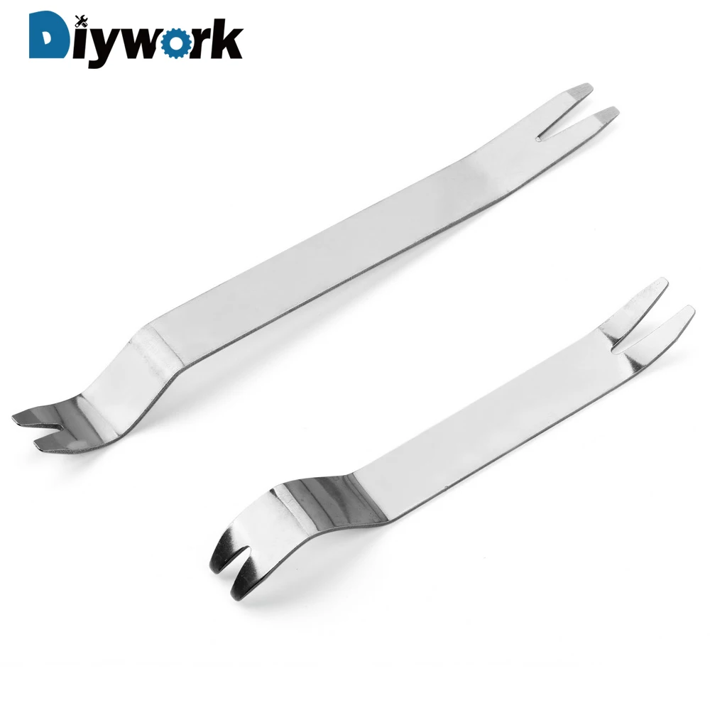 DIYWORK Stainless Steel Crowbar Pry Sticks for Car Audio Disassembly ...