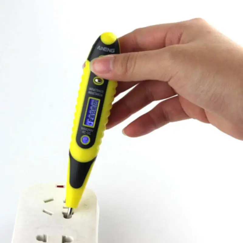 Digital Electrical Multi-Sensor Voltage Tester Detector Test Pen 12 ...