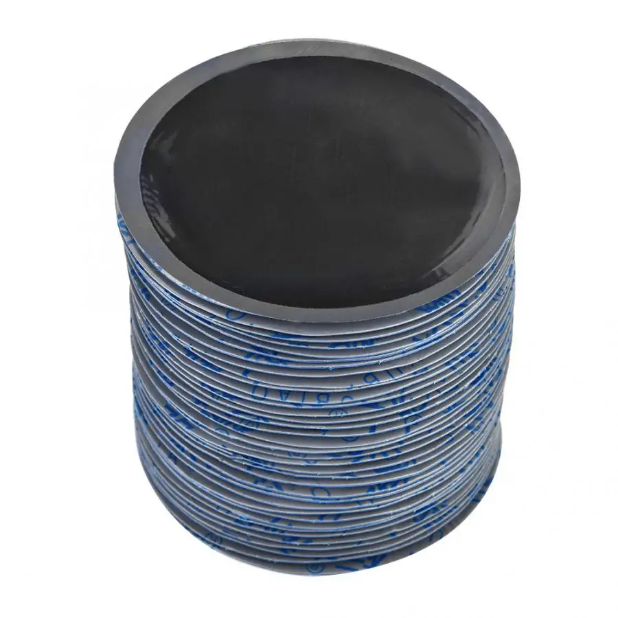 36pcs/box 80mm Car Round Natural Rubber Tire Tyre Puncture Repair Cold ...