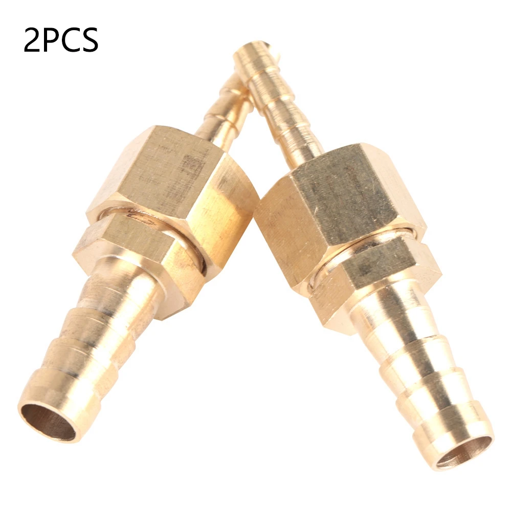 2pcs 4--6mm Brass Fitting Hose Barb Tail Reducer Reducing Plug ...