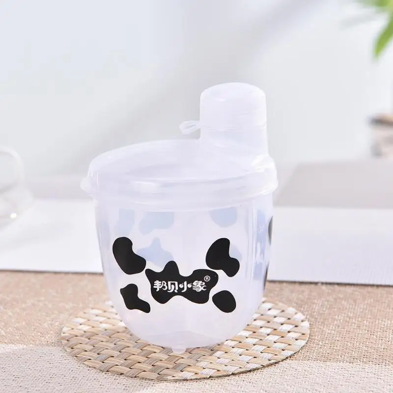 3 Compartment Cartoon Baby Milk Powder Box Portable Snacks Food ...