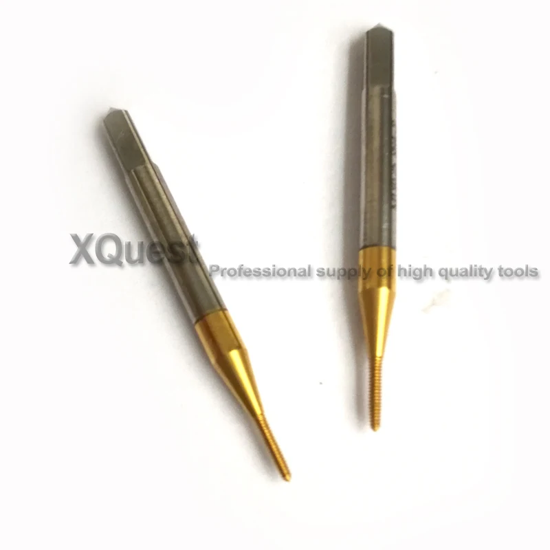 HSSE Tin Metric Forming tap M0.8 M0.9 M1 M1.1 M1.2 M1.4 Thread Fluteless Machine Taps M1.5 M1.6 ...