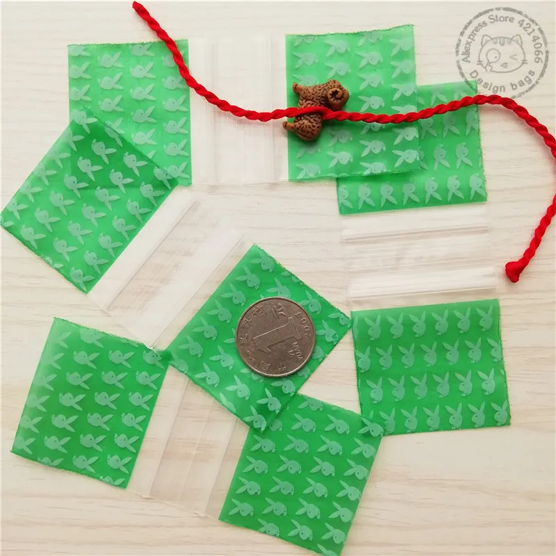 175175-Play-boy-Bunny-Green-Mini-Baggies-Ziplock-50-100-Print ...