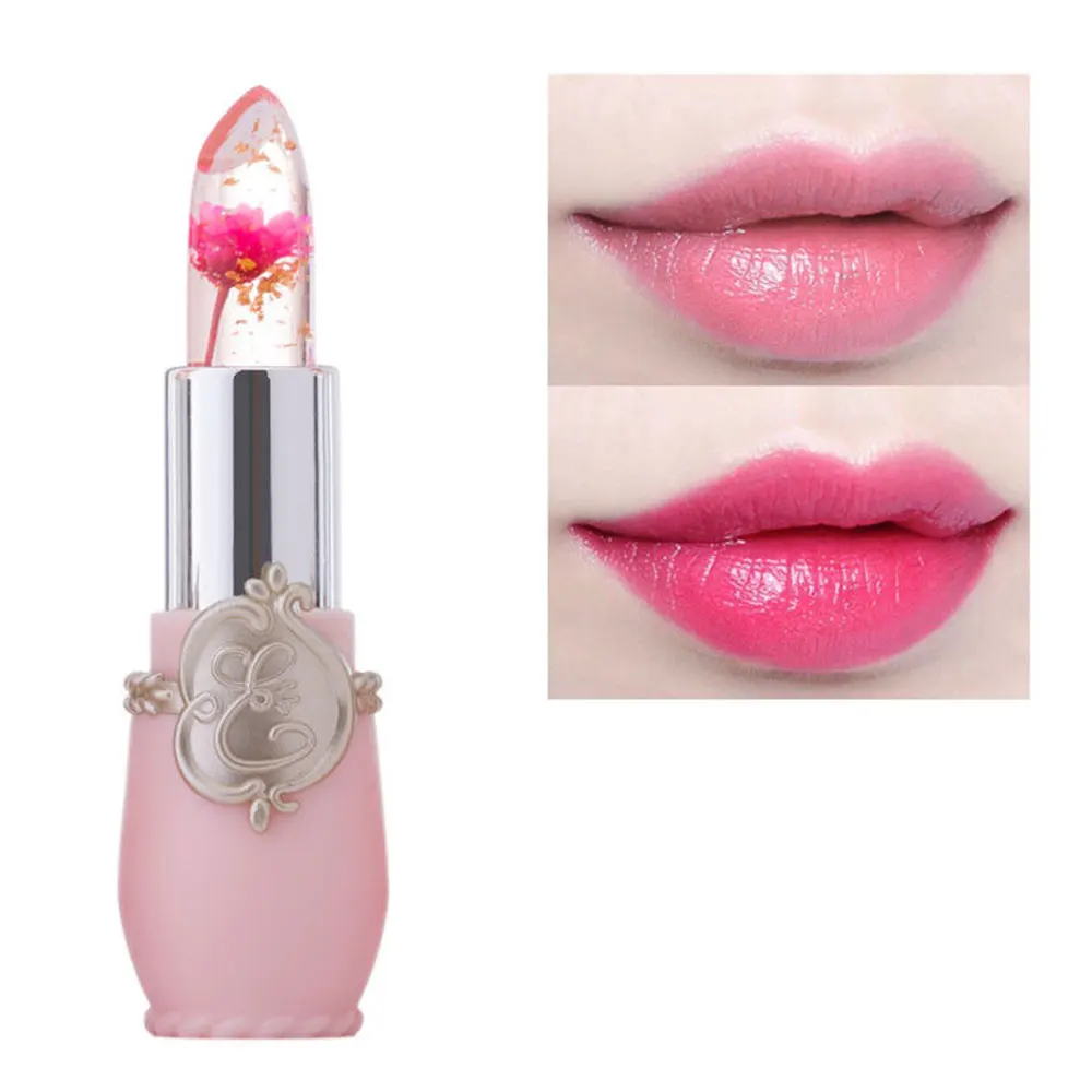Aliexpress.com : Buy Flower Lipstick 4color Jelly Crystal Temperature ... Aliexpress.com : Buy Flower Lipstick 4color Jelly Crystal Temperature ...