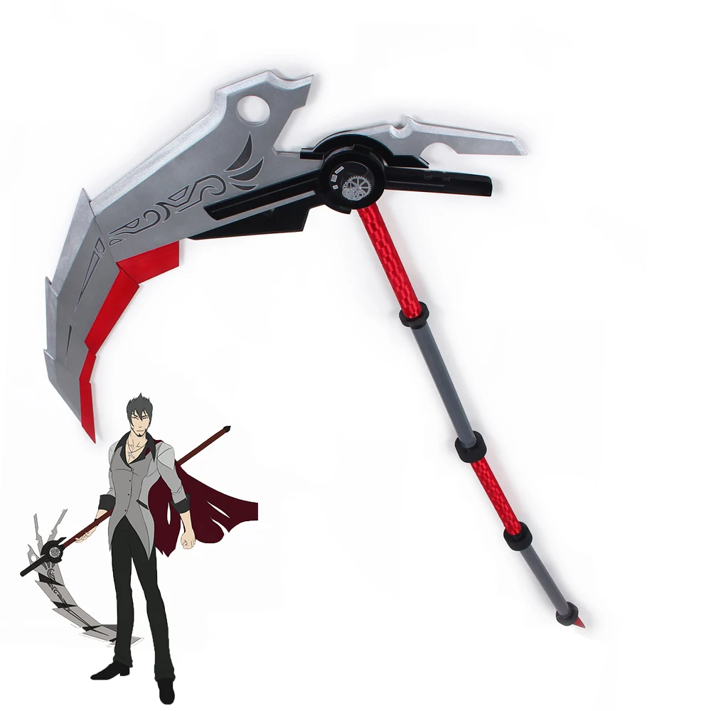 Qrow Branwen Scythe PVC Cosplay Prop|Costume Props| - AliExpress