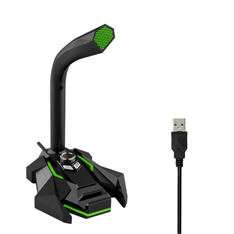 Excelvan Microphone Wired Tabletop Desktop Microphone Condenser Mic ...