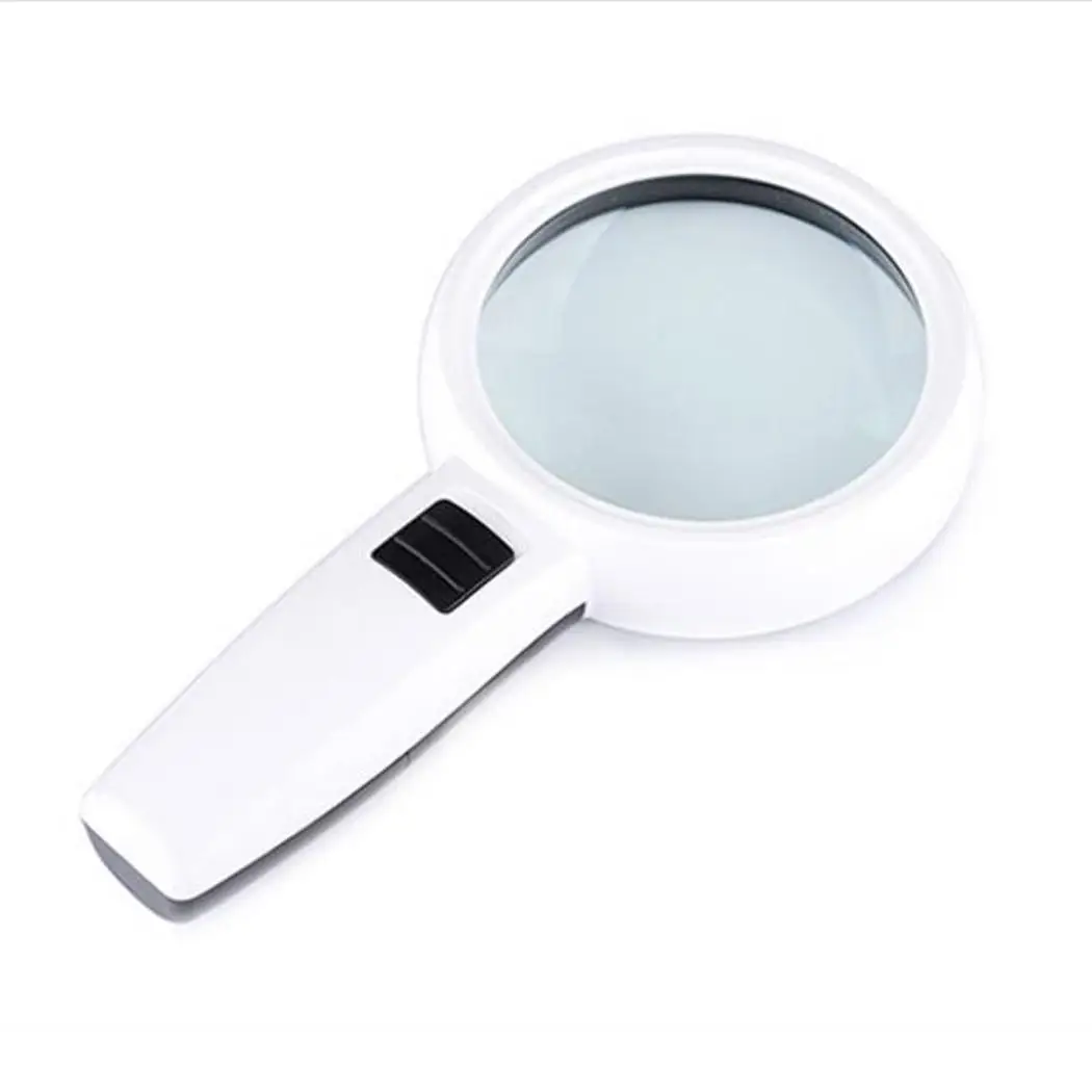 Elderly Reading Handheld Magnifier Jewelry Appraisal Magnifier Black ...