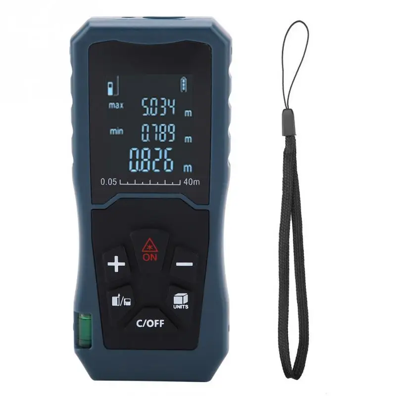 Telémetro láser Digital, medidor de distancia, cinta métrica ...