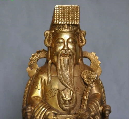 Chinese Taoism Myth Brass Supreme Deity Taoism Sovereign Jade Emperor ...