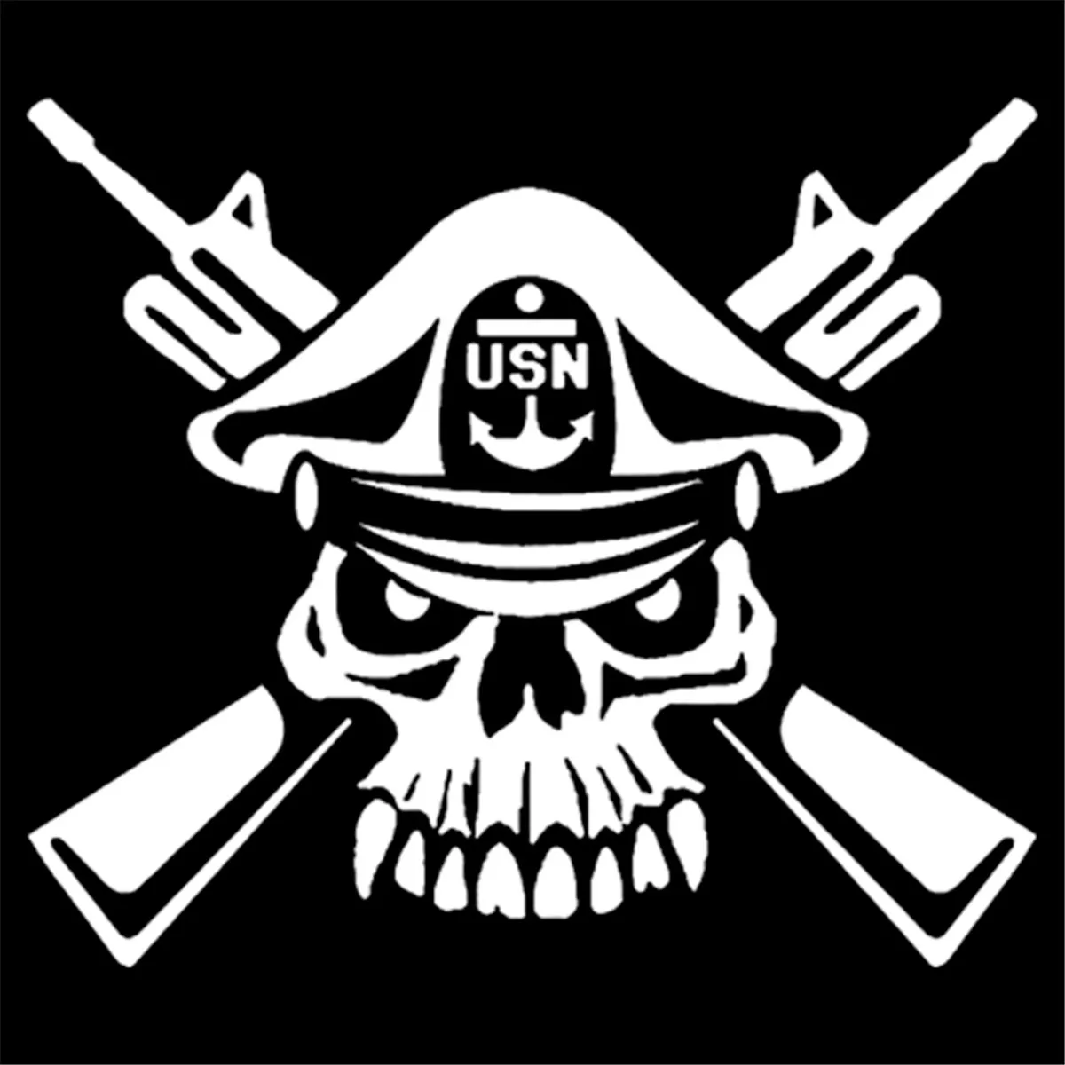 Navy Senior Chief Skull