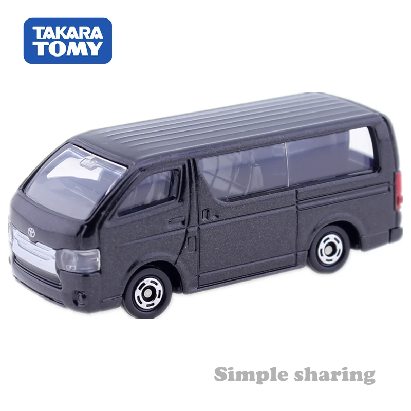TAKARA TOMY TOMICA 113 TOYOTA HIACE (BLACK) Scale 1:64 Metal Cast Toy ...