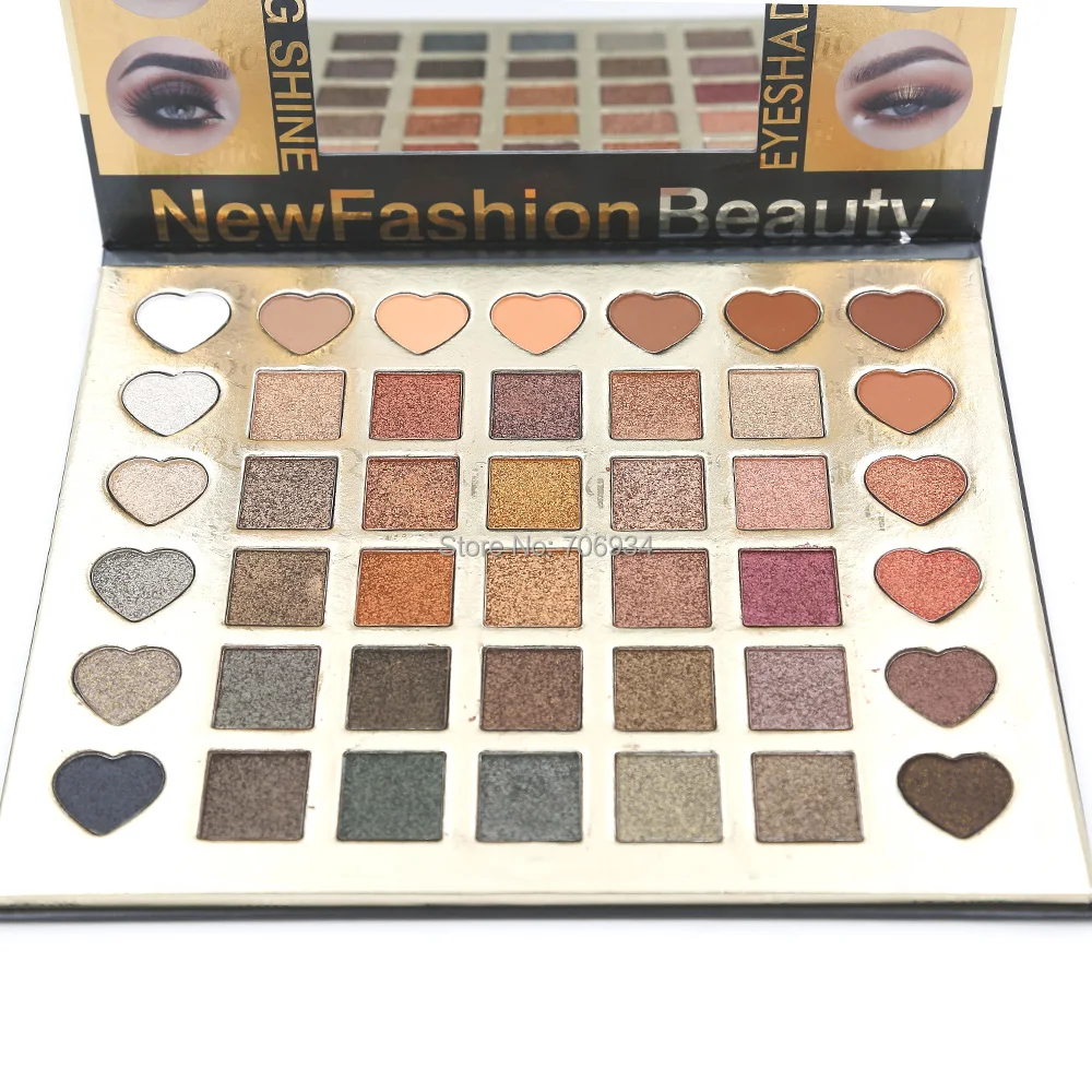 42 Eye Shadow Palette 42 Colors Eyeshadow 1 Pics Matte&shimmer Shadow ...