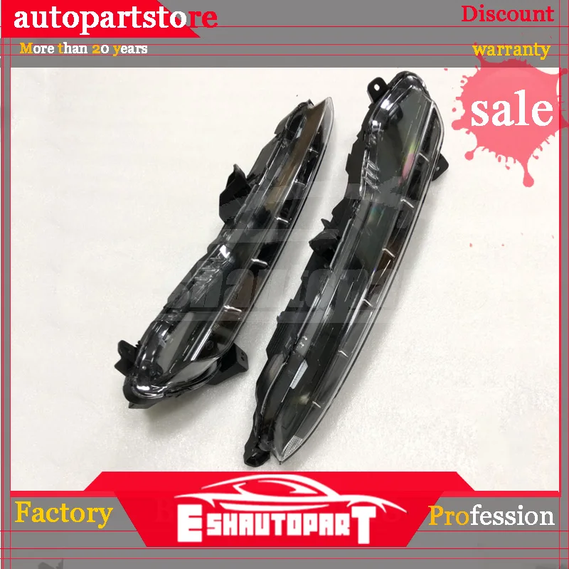 Set of 2 Fog Lamp Right & Left Sides Daytime Running Light DRL ...