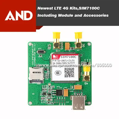 Free Shipping Dhl/ems Tdd-lte Fdd-lte Kits,supported Gnss,4g Sim7100c ...