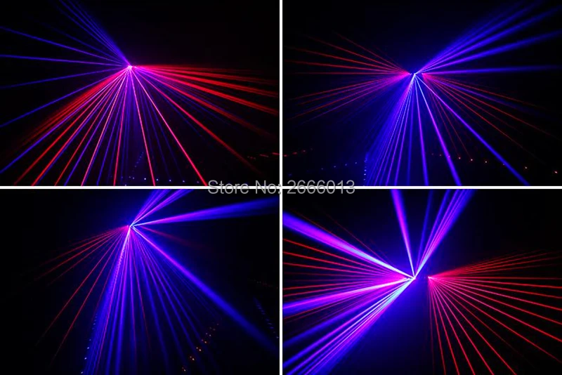 RGB 6 Lens Scan Laser Light/Linear Beam Effect Scanning Laser Light ...