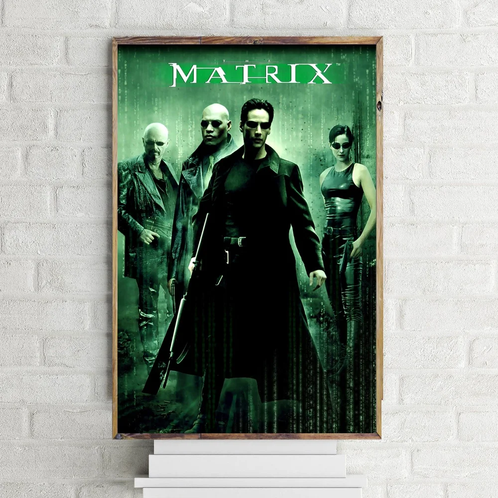 The Matrix Art Silk Poster Movie poster Wall Pictures for Living Room ...