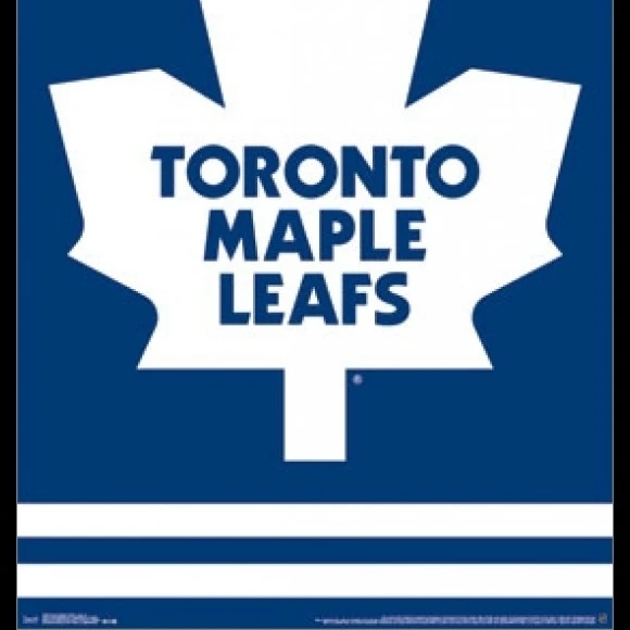 Toronto Maple Leafs® Logo 14 Laminated & Framed Poster Print (22 x 34 ...