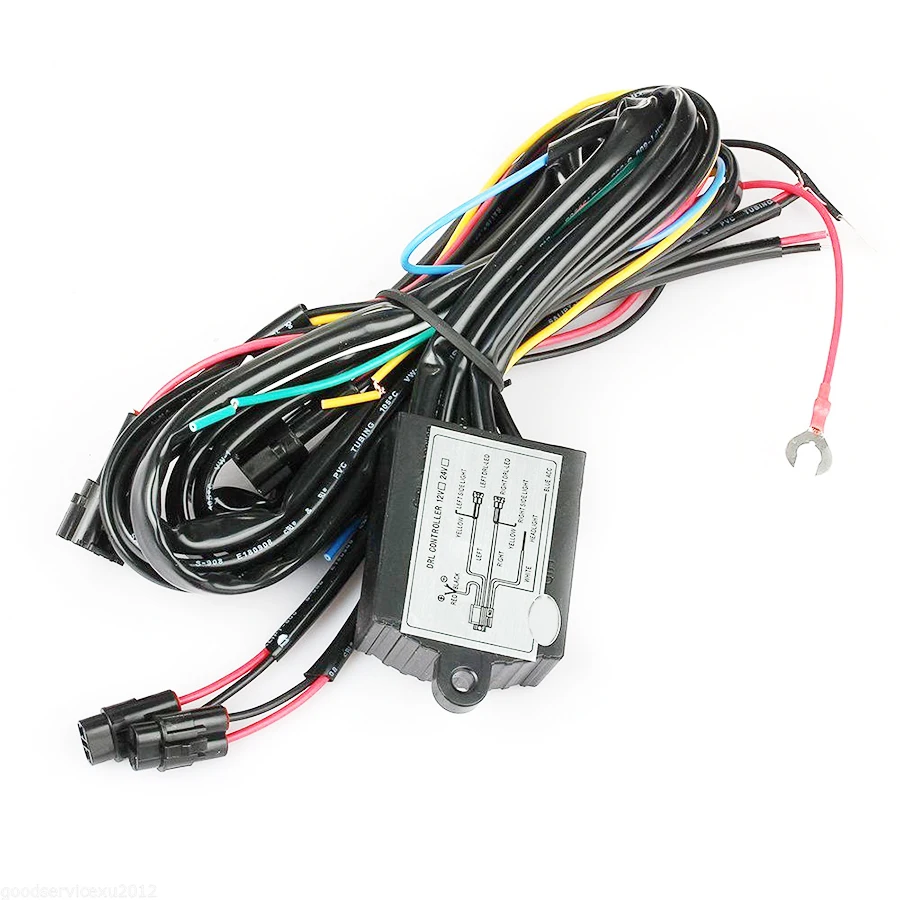 Car DRL LED Fog Light Automatic ON/OFF Controller Module Box Relay ...