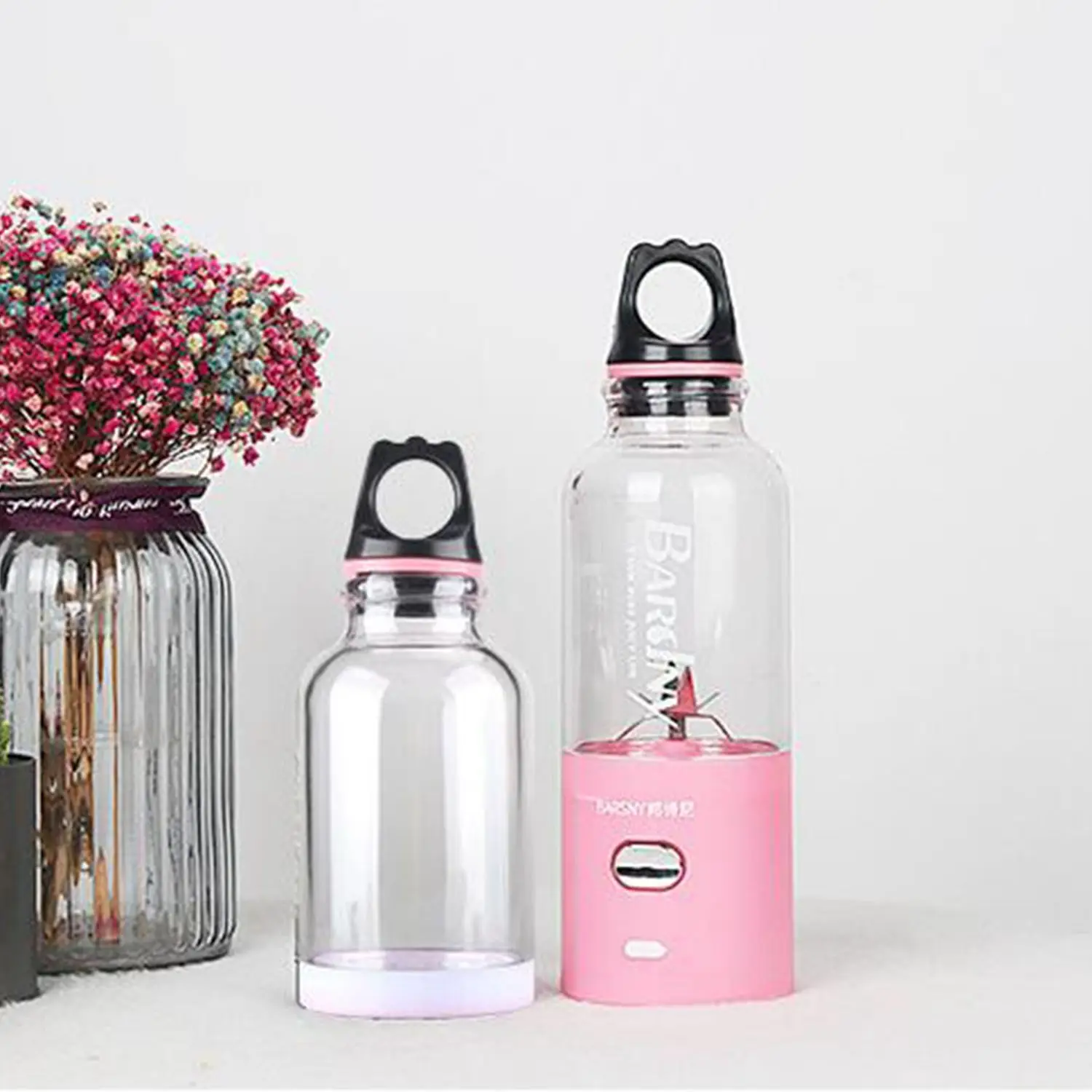 6 leaf blade juice cup portable electric juicer home juicer juice mixer ...