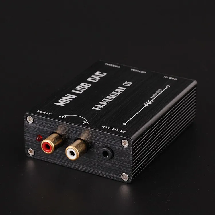 HQ5 HIFI USB ses kartı DAC S/PDIF PCM2704 dijital Analog ses ...