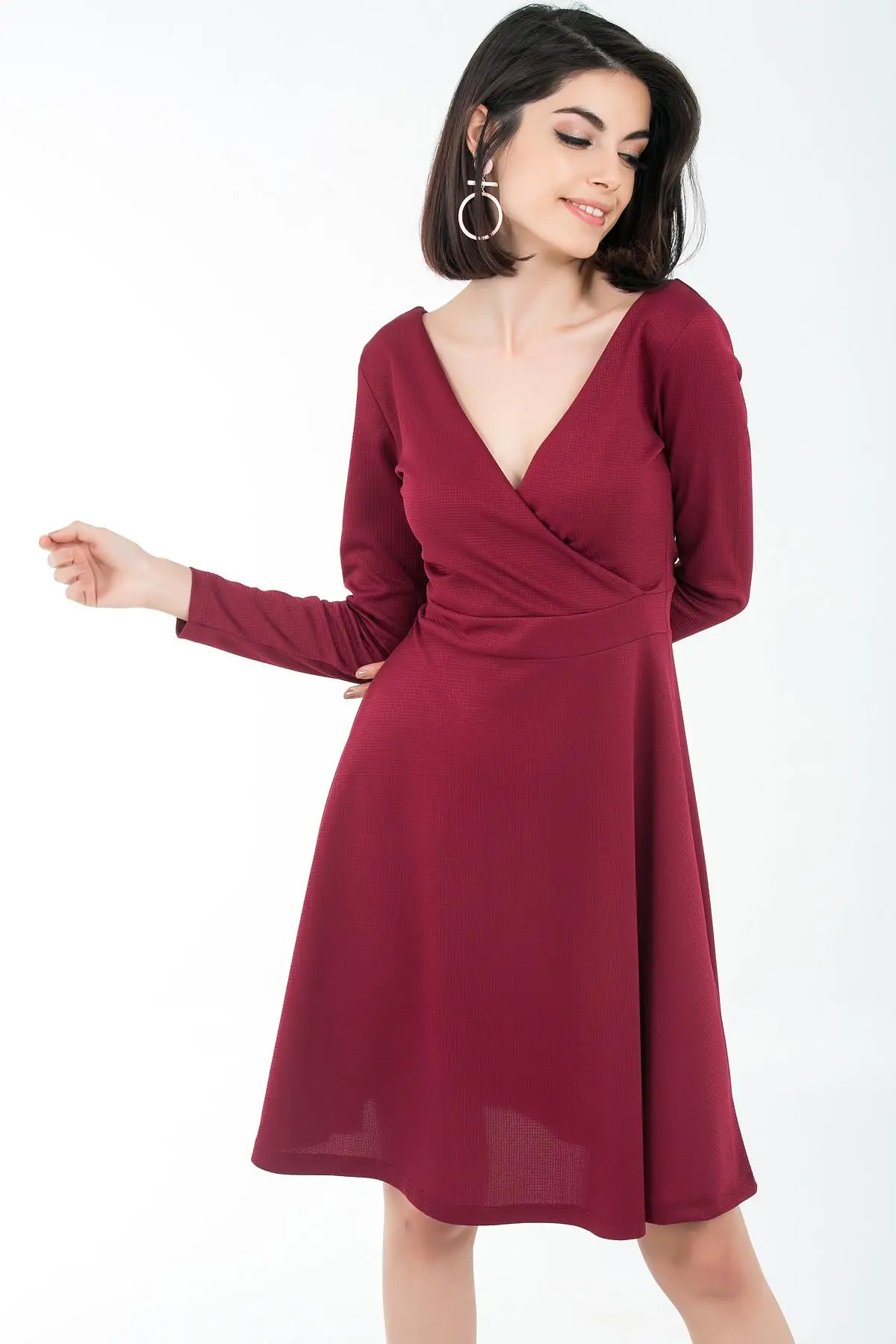 Você especial respeito feminino mürdüm frente traseira dupla breasted ...