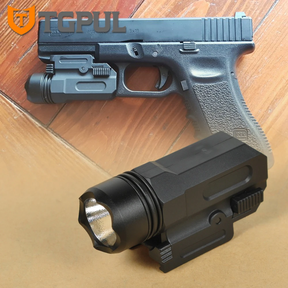Tgpul Airsoft Mini Pistol Light Qd Quick Detach Handgun Flashlight Led ...