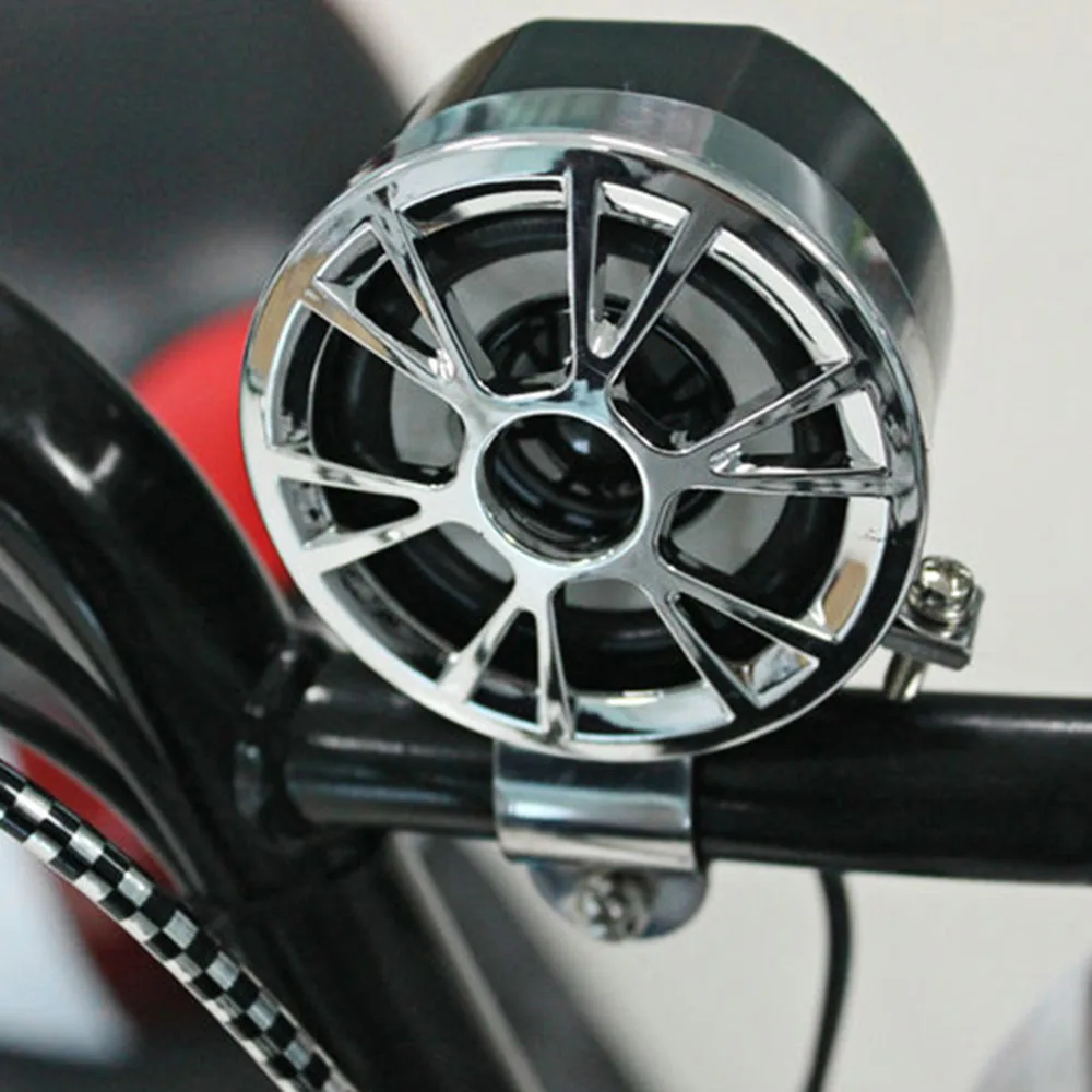 Water Resistance Motorcycle Speaker Set Fm Radio Usb Motorbike Music ...