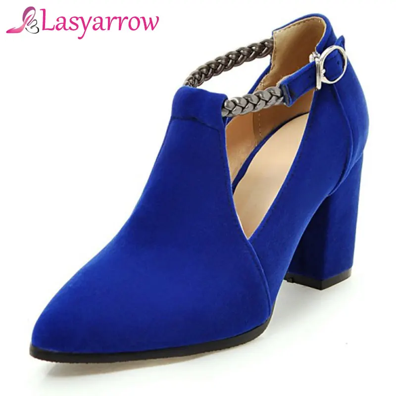 Lasyarrow Women Pumps High Heels Ladies Shoes Elegant Pointed Toe ...
