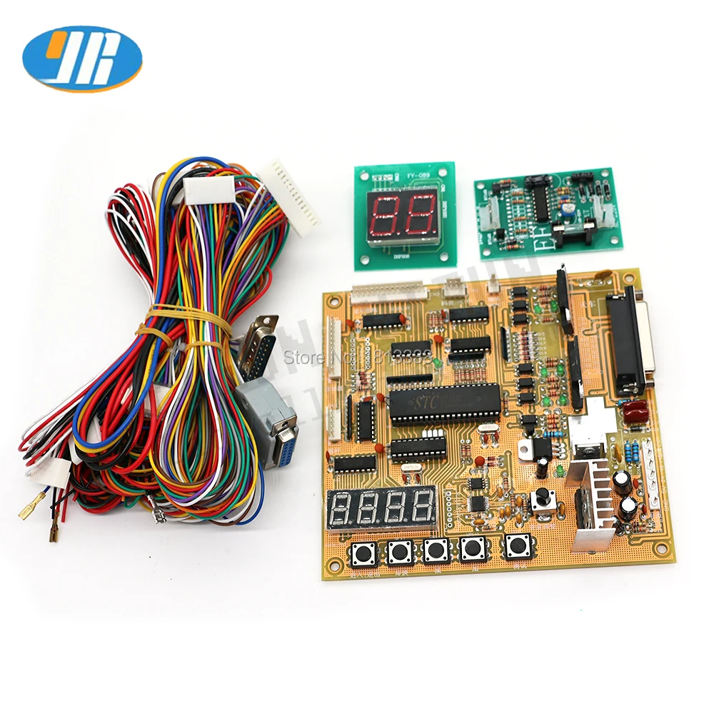 Arcade-Motherboard-with-Displays-Wire-Harness-Crane-Machine-Toy-Vending ...