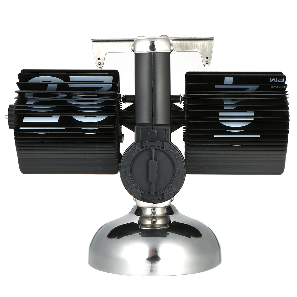 Mechanical Retro Style Flip Over Clock, Desk Clock - GenieUs Shop
