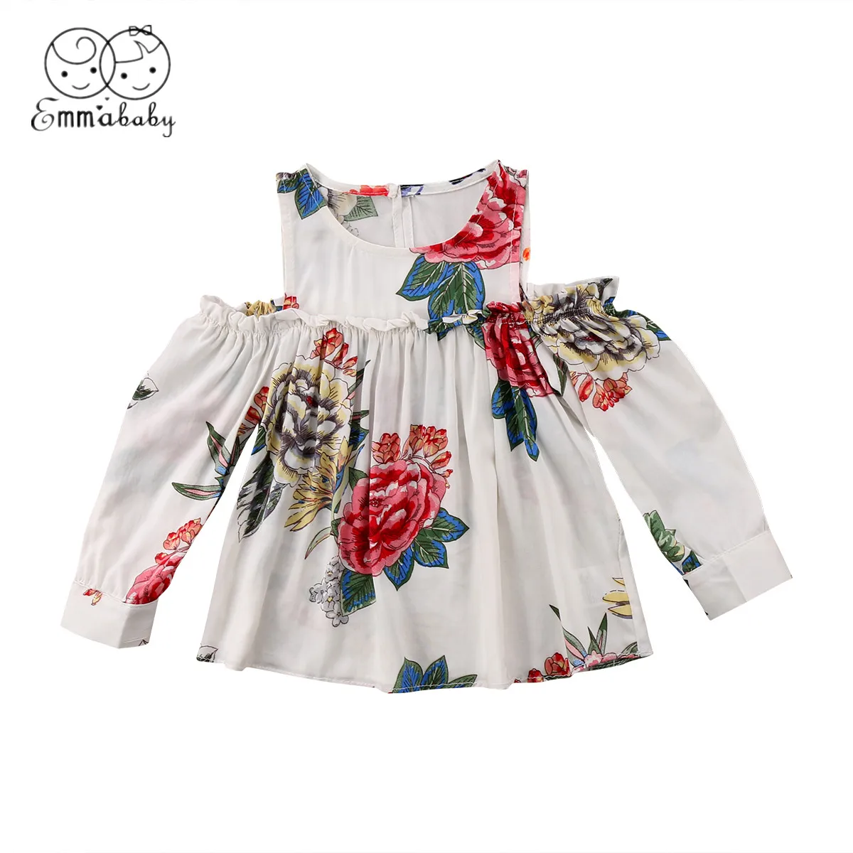 2019 Emmababy New Newborn Toddler Kids Baby Girl Summer Off Shoulder T ...