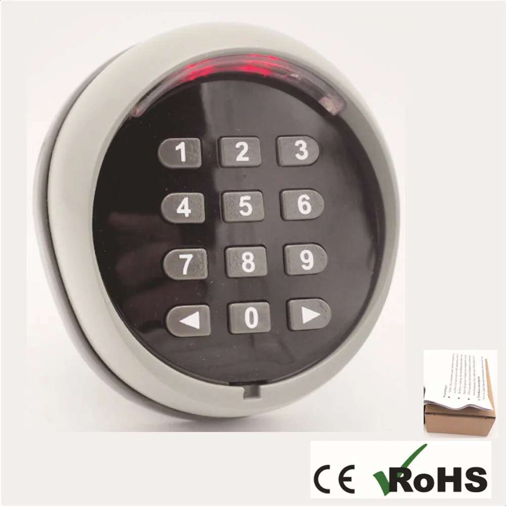 Wireless Remote Control Keypad Sliding Gate Door Key Pad Security ...